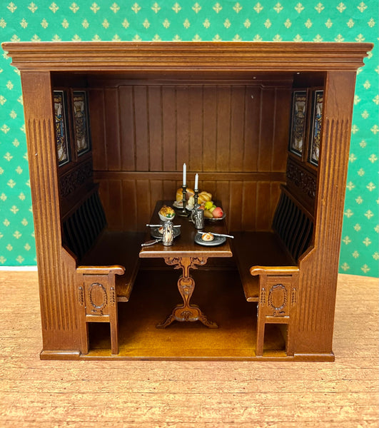 Tudor Pub Room with Table ON SPECIAL – Dollhouse Junction