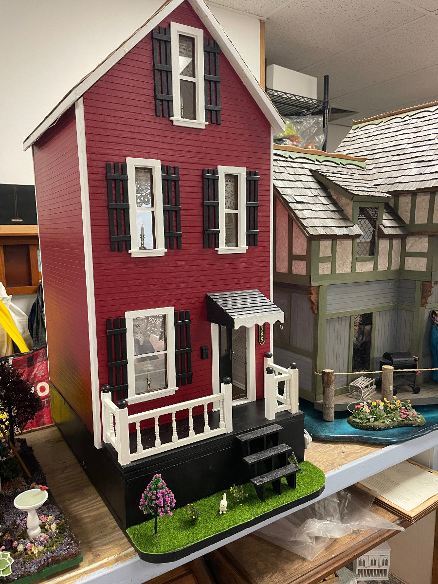 Fully Finished Row House Model – Dollhouse Junction