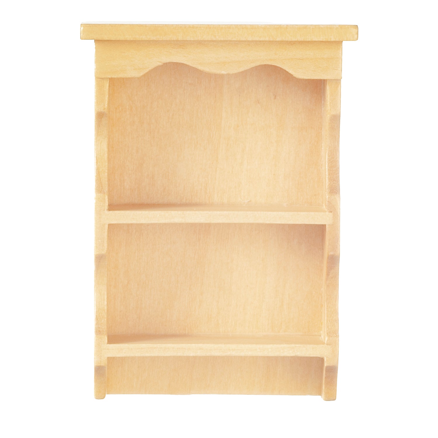 Wall Shelf, Oak – Dollhouse Junction