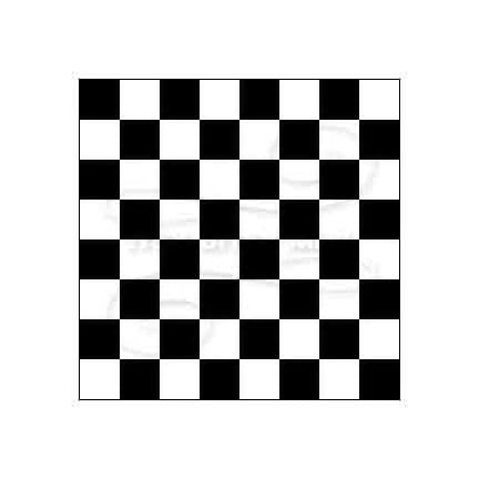 Black and White Square Tile, Paper – Dollhouse Junction