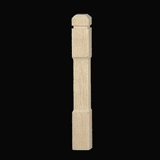 Newel Post, Set of Six, Simple Design – Dollhouse Junction