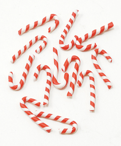 Candy Canes, 1 Dozen – Dollhouse Junction