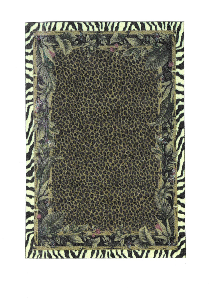 Jungle Print Area Rug – Dollhouse Junction