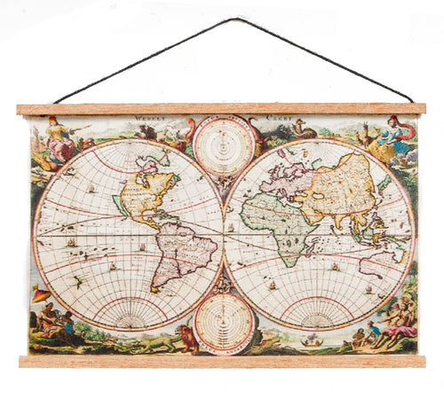 Ancient Map Banner – Dollhouse Junction