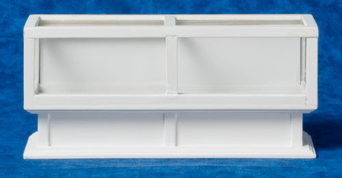 Store Display Case, White, Oblong – Dollhouse Junction
