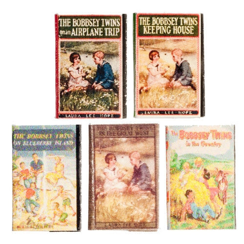 Bobby Twin Books, Set of Five – Dollhouse Junction
